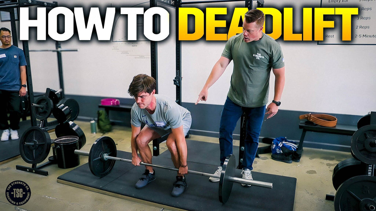 Deadlift Basics: How to Lift Heavy Without Injury – The Strength Co.