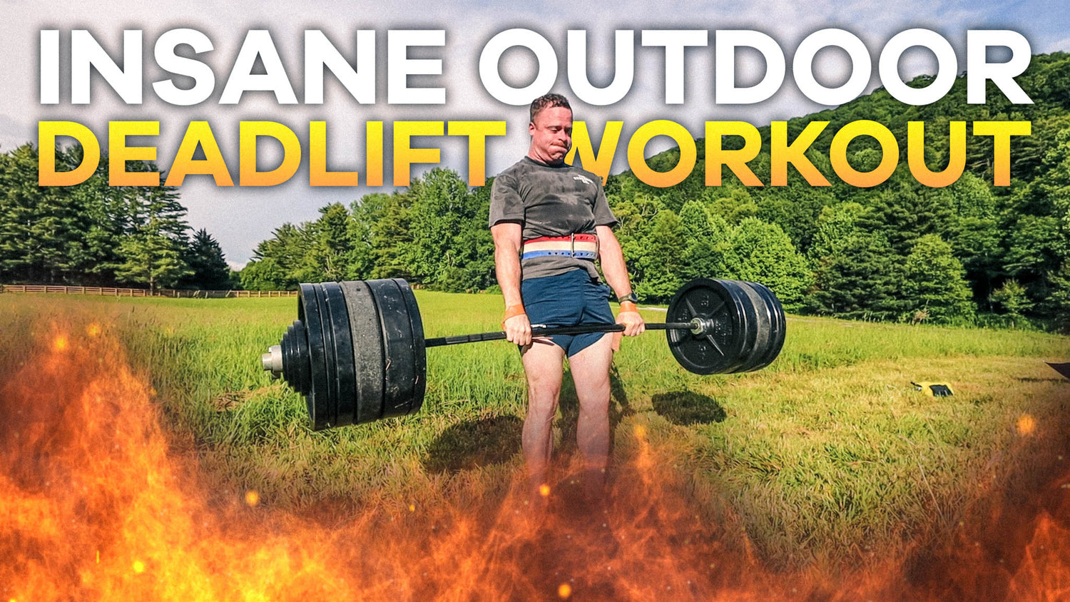 Insane Outdoor Deadlift Workout – The Strength Co.