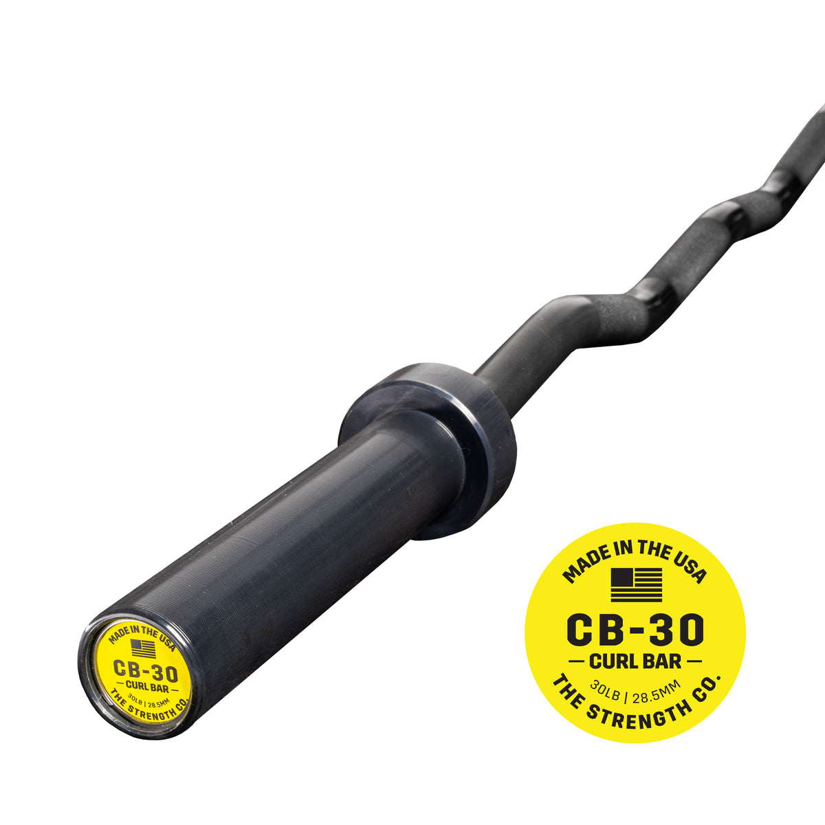 Heavy Duty Curl Bar - 30lbs – The Strength Co.