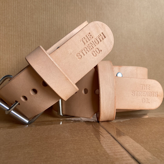 Single Ply Leather Weightlifting Belt – The Strength Co.