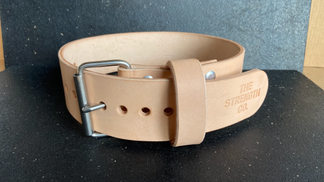 Single Ply Leather Weightlifting Belt – The Strength Co.