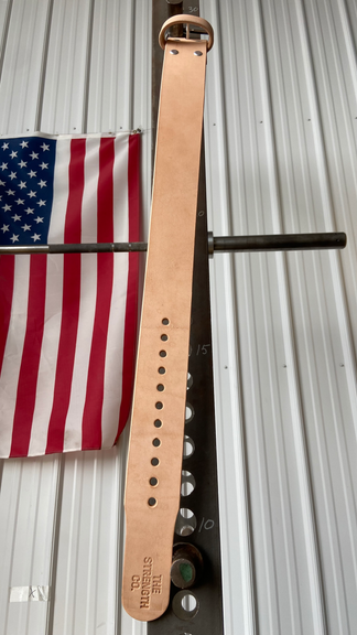 Single Ply Leather Weightlifting Belt – The Strength Co.