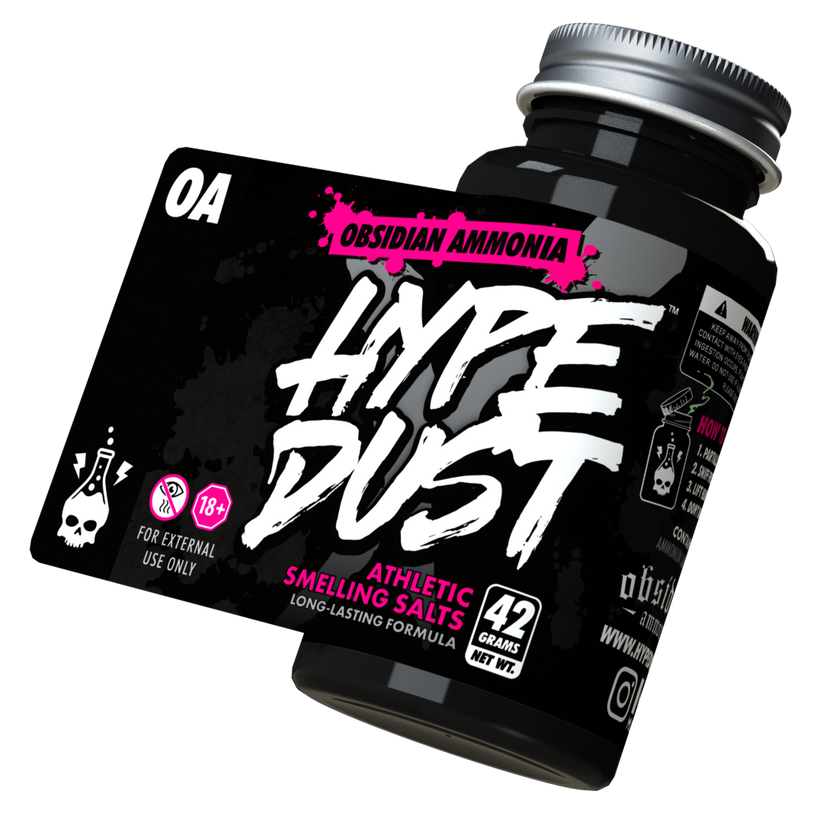 Obsidian HYPE DUST™ Smelling Salt – The Strength Co.