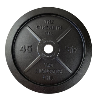 Olympic Iron Barbell Plates - The Strength Co.